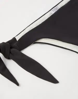 Brunello Cucinelli Side-tie Bikini Bottoms