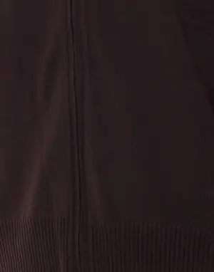 Alpha Studio Long-sleeve Zip-up Cardigan