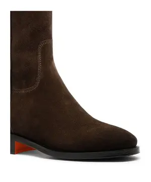 Santoni Suede Boots