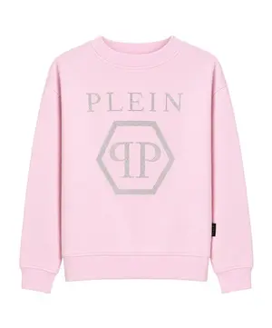 Philipp Plein Embellished Crewneck Sweatshirt - Pink
