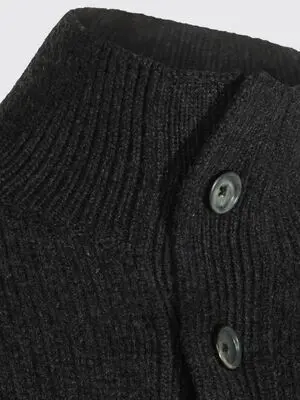 TOM FORD Ribbed High Neck Cardigan