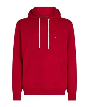 Tommy Hilfiger Long-sleeve Hooded Sweatshirt - Red