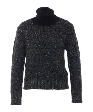 Alpha Studio Long-sleeved Sweater - Black