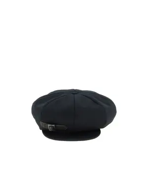 Yohji Yamamoto 8 Panel Cap' Hat - Black