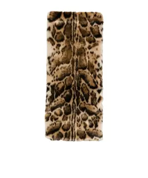 Etro Leopard-print Floral-print Scarf
