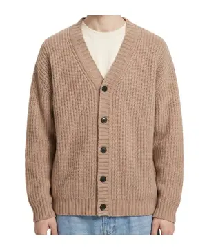 ROBERTO COLLINA Popcorn Stitch Buttoned Cardigan - No