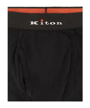 Kiton Logo-waistband Boxer Briefs