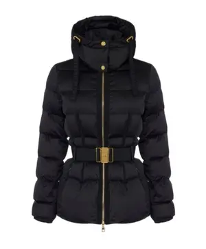 Elisabetta Franchi Long-sleeved Cotton-padded Jacket