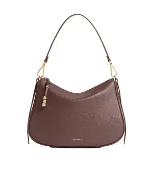 COCCINELLE Small Nory Grained Leather Shoulder Bag