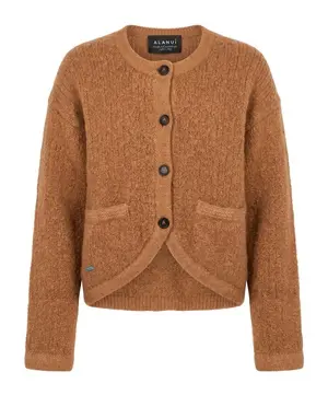 Alanui Button-up Bouclé Cardigan