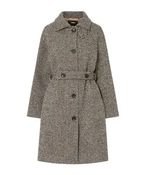 Liu Jo Wool-blend Belted Coat