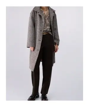Liu Jo Wool-blend Belted Coat