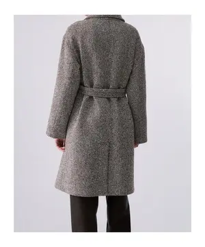 Liu Jo Wool-blend Belted Coat