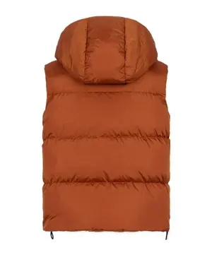 Dsquared2 Hooded Down Vest - Brick