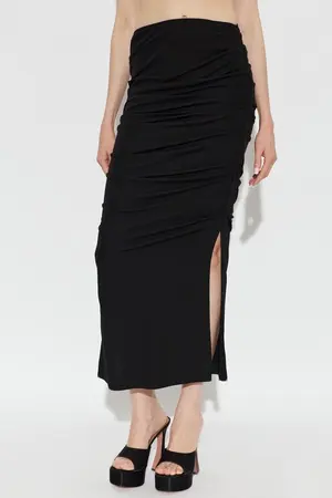 Cult Gaia Dany Knit Skirt With Slit