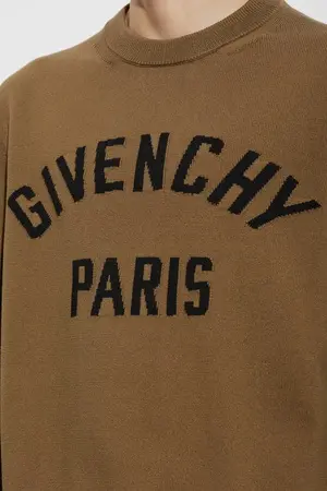 Givenchy Crew Neck Long-sleeved Knitwear