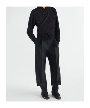LEMAIRE Merino Wool Blend Trompe-l'œil Cardigan