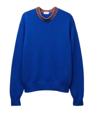 Versace Crewneck Wool Cashmere Sweater