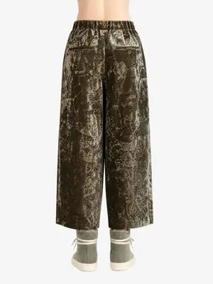 UMA WANG Pleated Casual Pants - Black