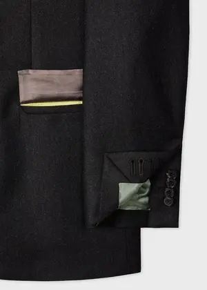 Paul Smith Wool-cashmere Flannel Double-breasted Blazer