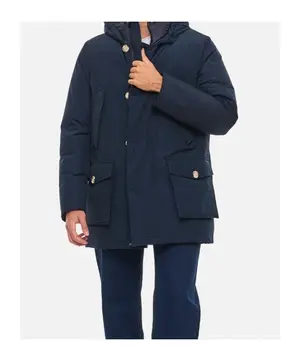 Woolrich Parka With Hood And Zip Closure