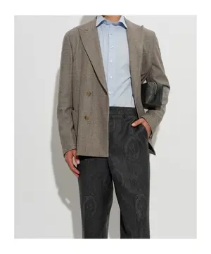 Etro Lapel Long-sleeved Suit Jacket