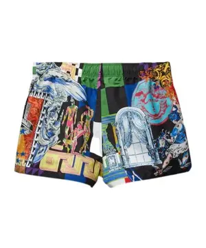 Versace Printed Swim Shorts