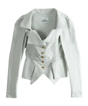 VIVIENNE WESTWOOD Monday Shirt - Thyme Stripe