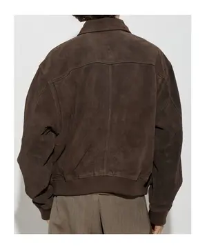 AGOLDE Collared Long-sleeved Casual Jacket