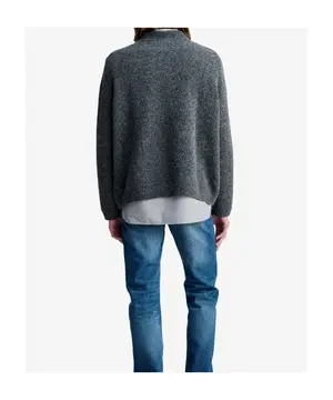 A.p.c. Dylan Sweater Loose-fit Charcoal Gray Sweater