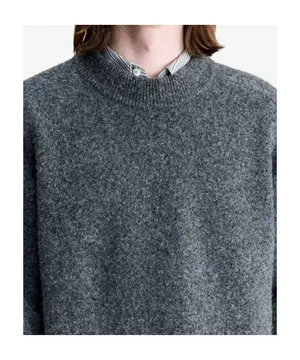 A.p.c. Dylan Sweater Loose-fit Charcoal Gray Sweater