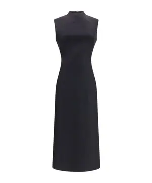 MAISON MARGIELA Sleeveless Fitted Midi Dress