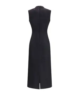 MAISON MARGIELA Sleeveless Fitted Midi Dress
