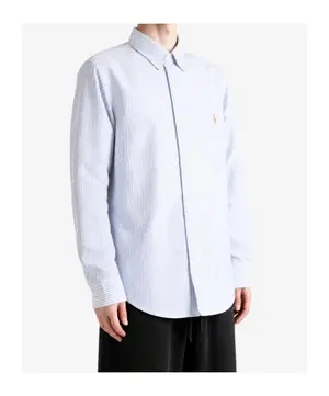 Polo Ralph Lauren Striped Button-down Shirt - Navy White