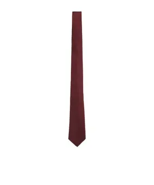Giorgio Armani Pointed-tip Tie - Red
