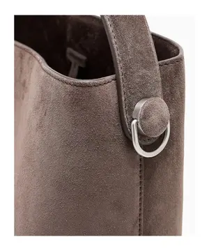 Giorgio Armani Shoulder Bag In Split Leather