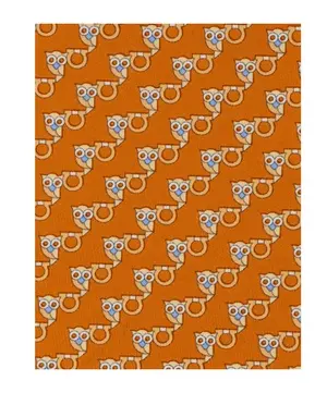 FERRAGAMO Owl-print Tie