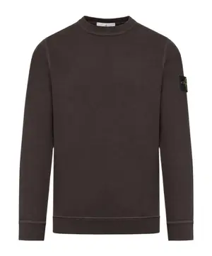 Stone Island Crew-neck Sweatshirt - Black