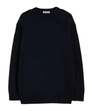 JIL SANDER Wool Blend Crew-neck Sweater