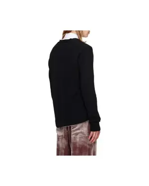 VIVIENNE WESTWOOD Orb Logo V-neck Cardigan