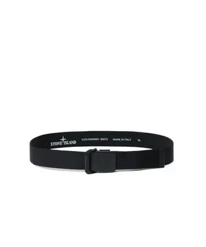 Stone Island Belt With Compass Logo Buckle