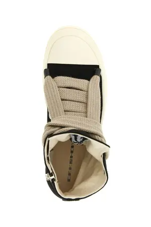 Rick Owens Jumbolace High-top Lace-up Sneakers