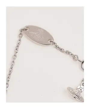 VIVIENNE WESTWOOD Heart Pendant Chain Bracelet