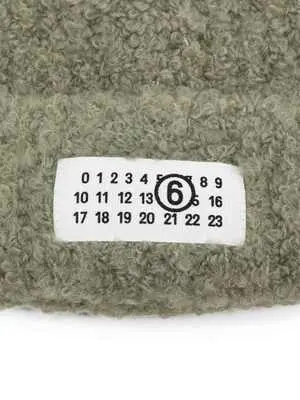 MAISON MARGIELA Logo-patch Beanie Hat