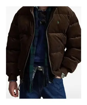 Polo Ralph Lauren Corduroy Padded Jacket - Black