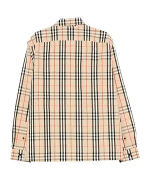 Burberry Check Cotton Linen Overshirt