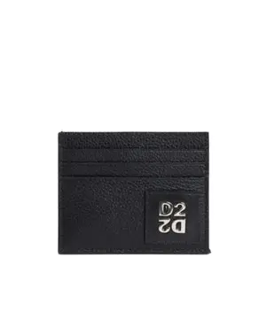 Dsquared2 Upside Down Credit Card Holder - Black