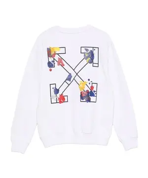 Off-White Crew Neck Long Sleeve T-shirt