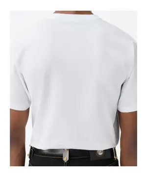 Versace Printed Cotton-jersey Regular T-shirt