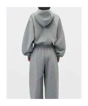 Alexander Wang Printed Cropped Hoodie